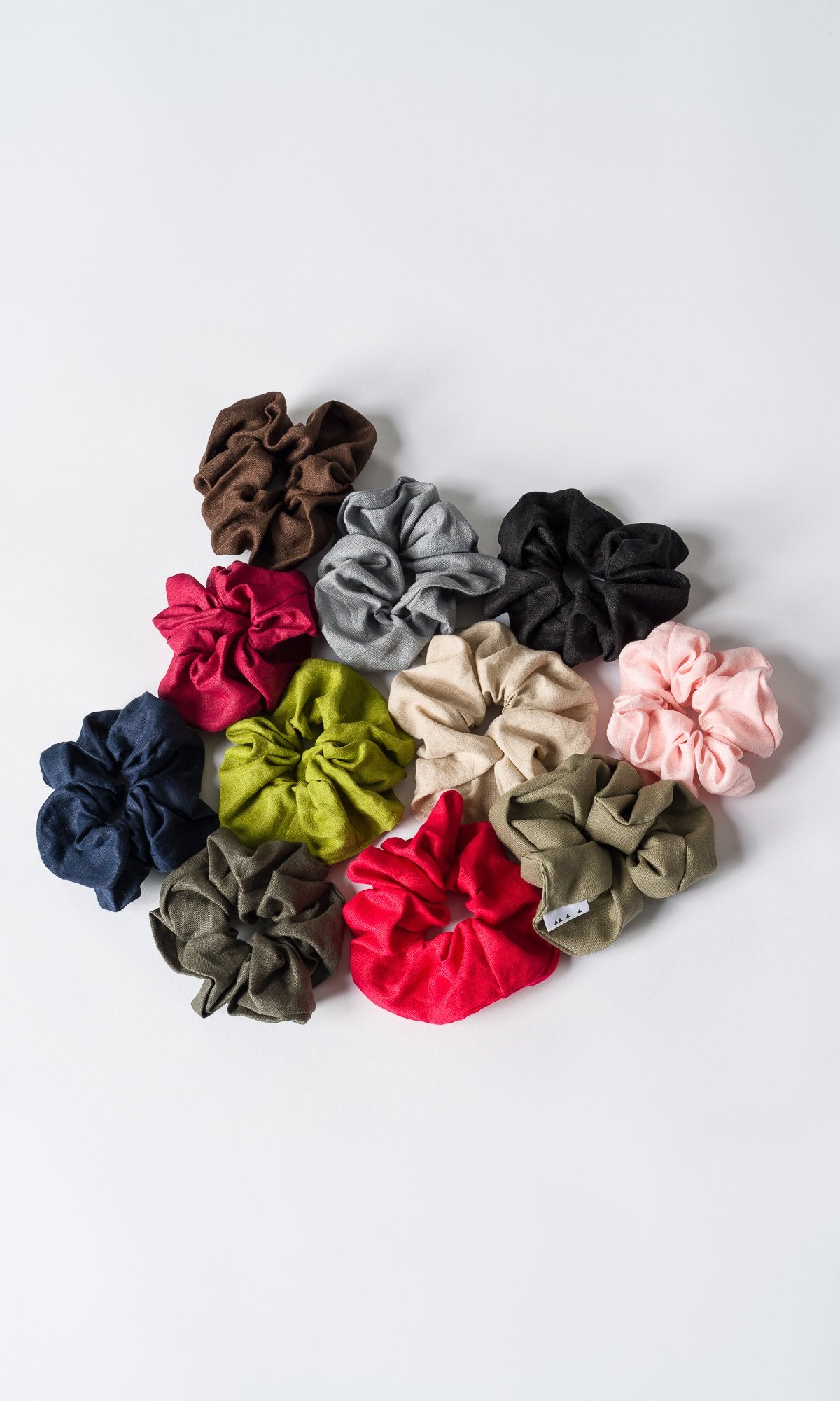 Linen Scrunchie (Pack of 10) | AAKASHA